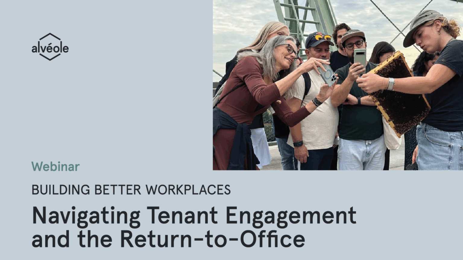 Webinar: Navigating tenant engagement and return-to-office | Alvéole